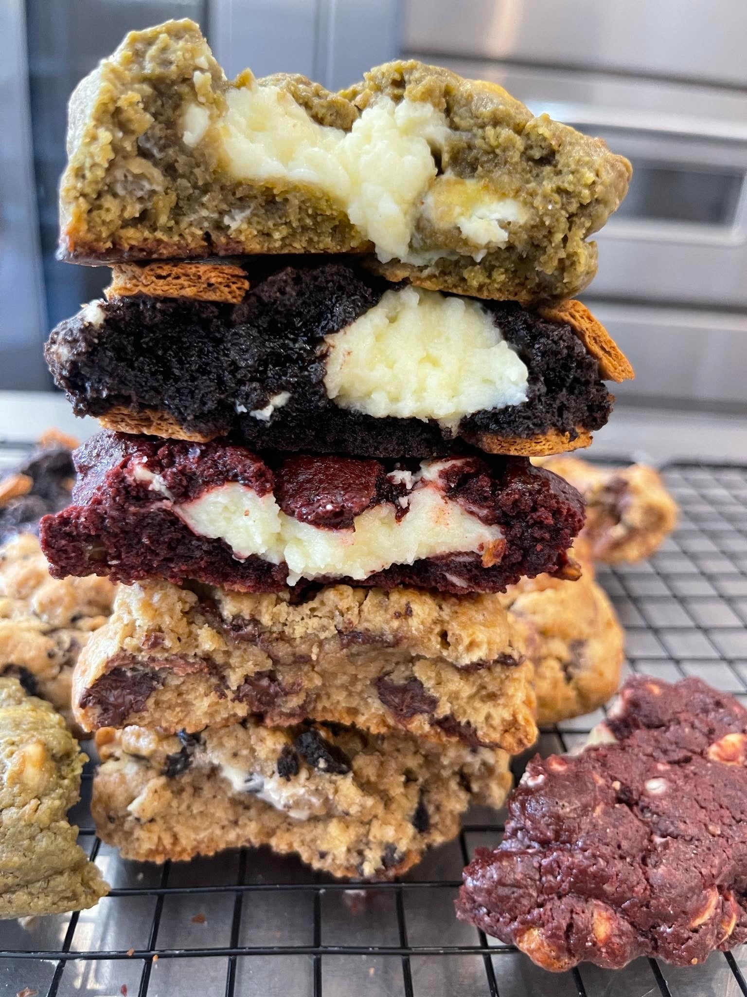 Graham Chocolate with Cream Cheese Filling – Little Luna's Bakeshop
