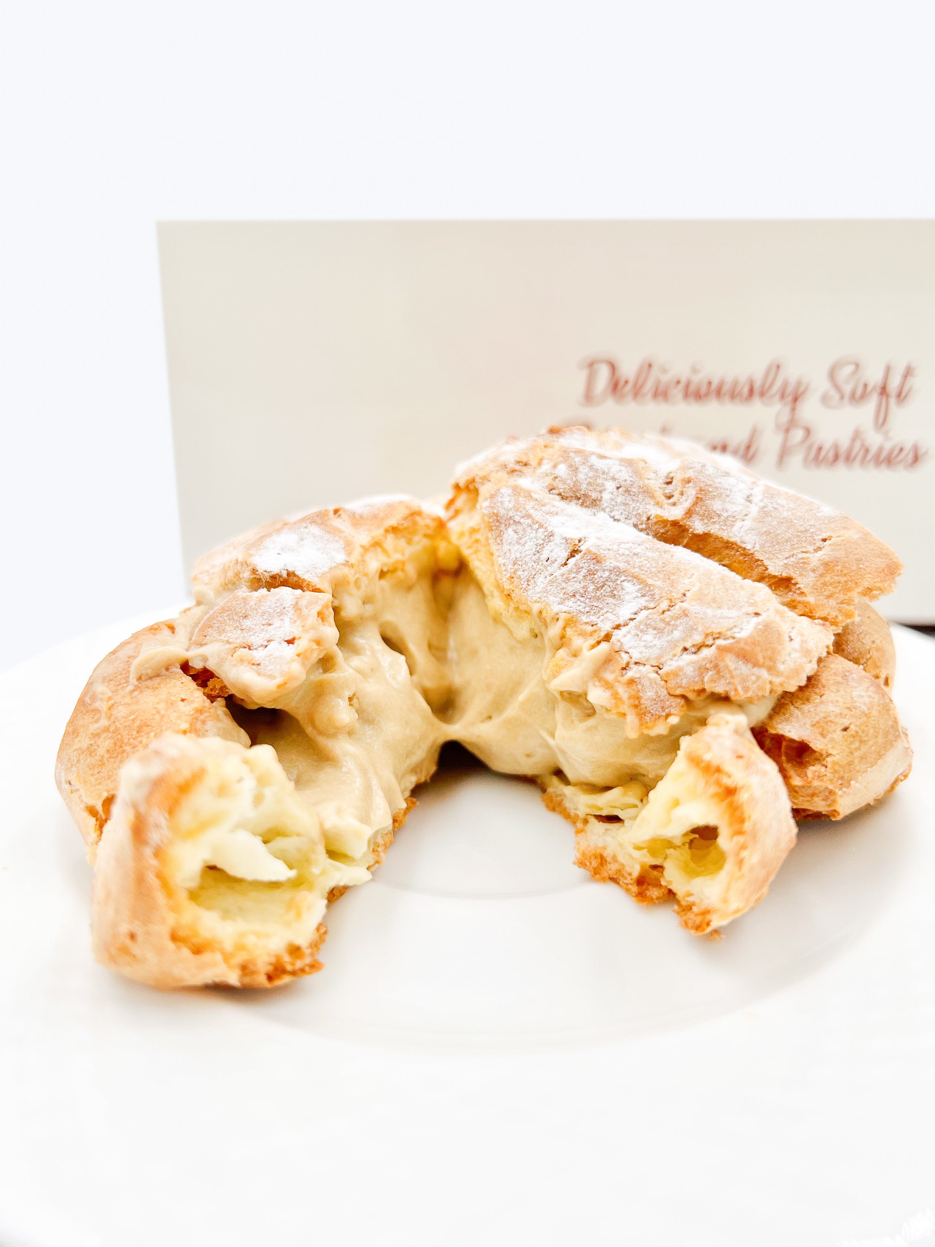 Coffee Cream Puff - Box of 6 – Little Luna's Bakeshop